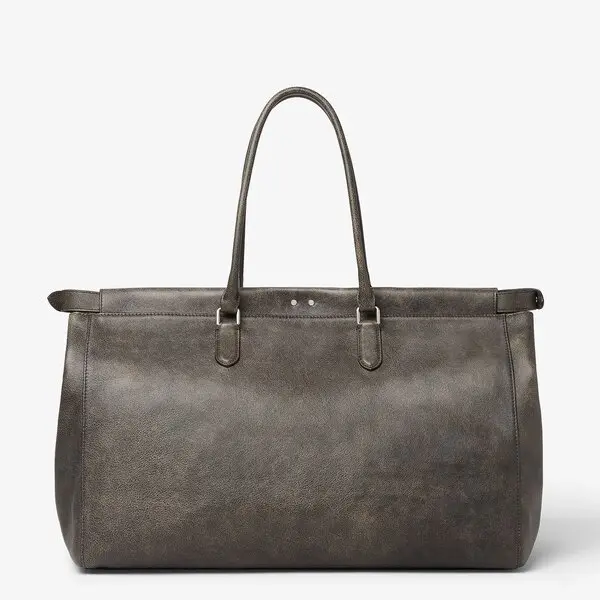 Fendi Peekaboo Tote Large Black Vintage-effect Leather Bag
